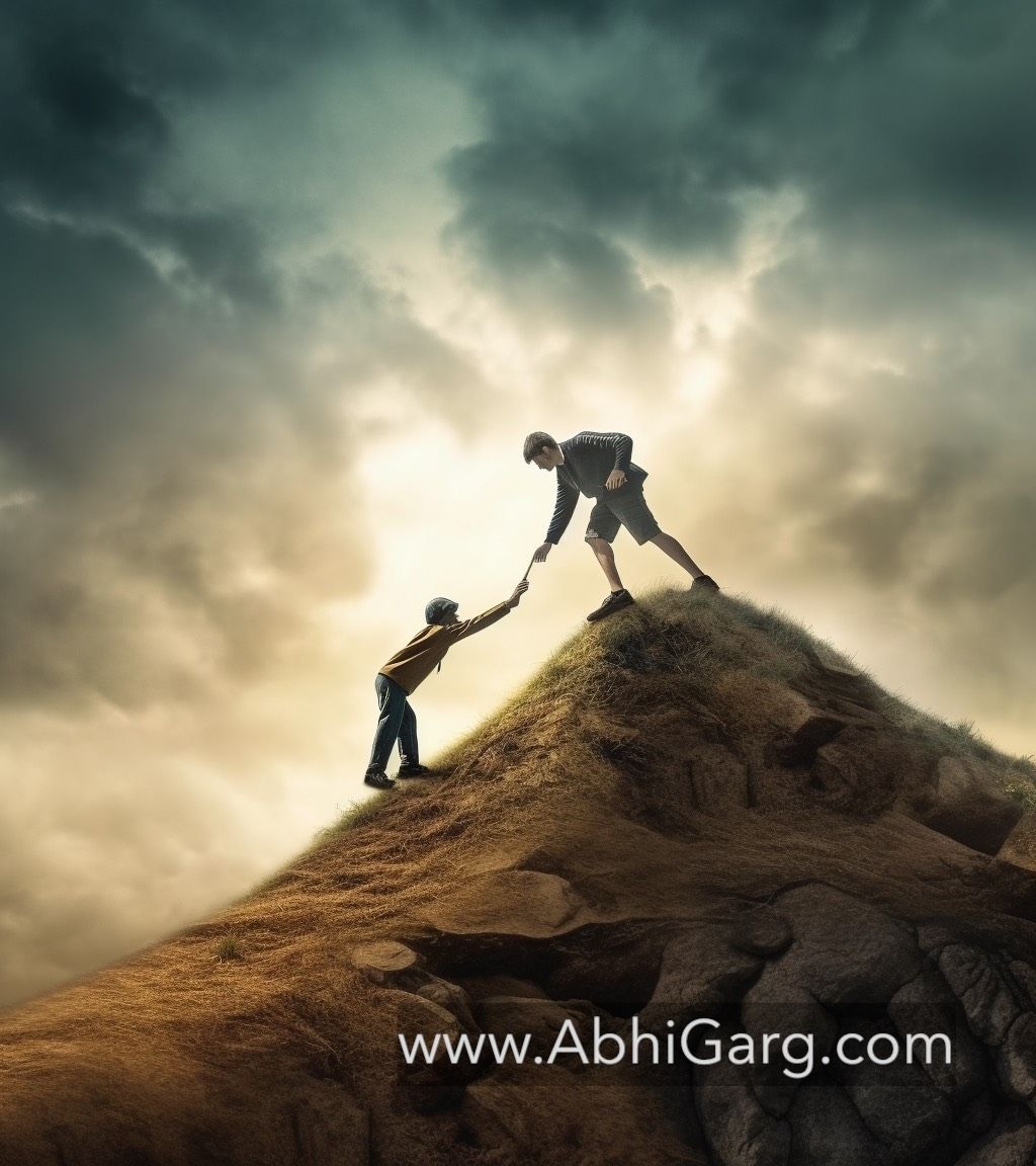 Should leaders enable others or move forward themselves?